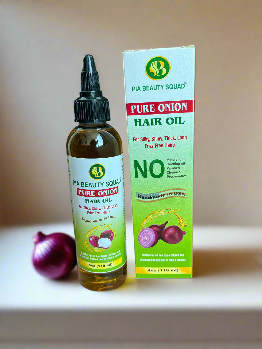 Handmade Pure Onion Hair Oil – Pia Beauty Squad
